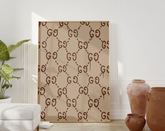 Luxury Fashion Poster, Modern Poster, Designer Wall Art, Luxury Fashion ...