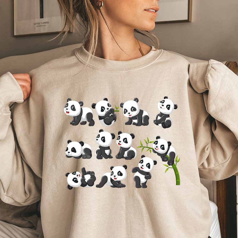 Panda Shirt - Etsy