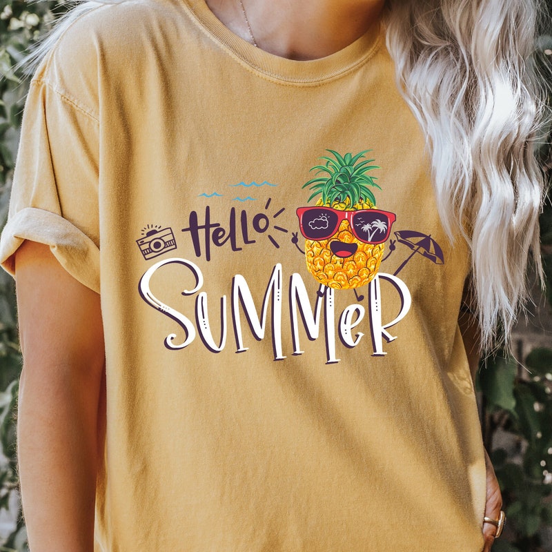 Hello Summer Shirt - Etsy