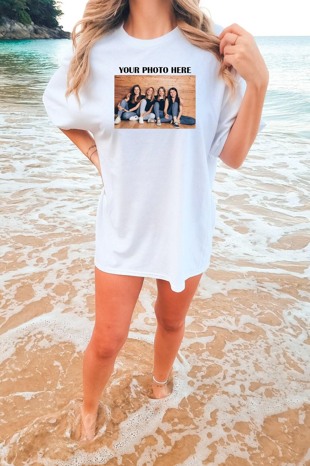 Custom Photo Shirt, Custom Family Picture T-shirt, Custom My Pet Photo ...