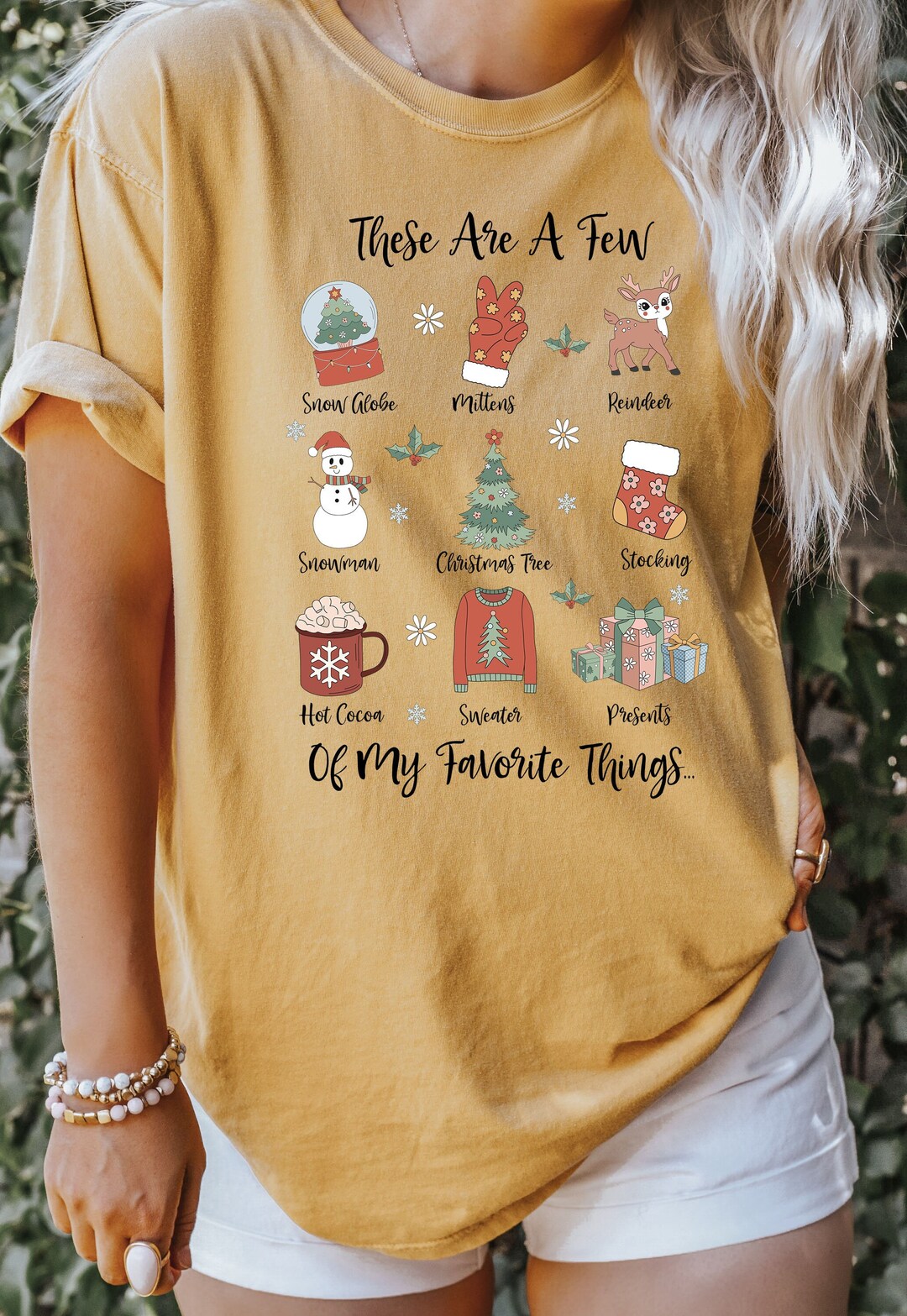 These Are a Few of My Favorite Things Shirt,disney Christmas Shirt ...