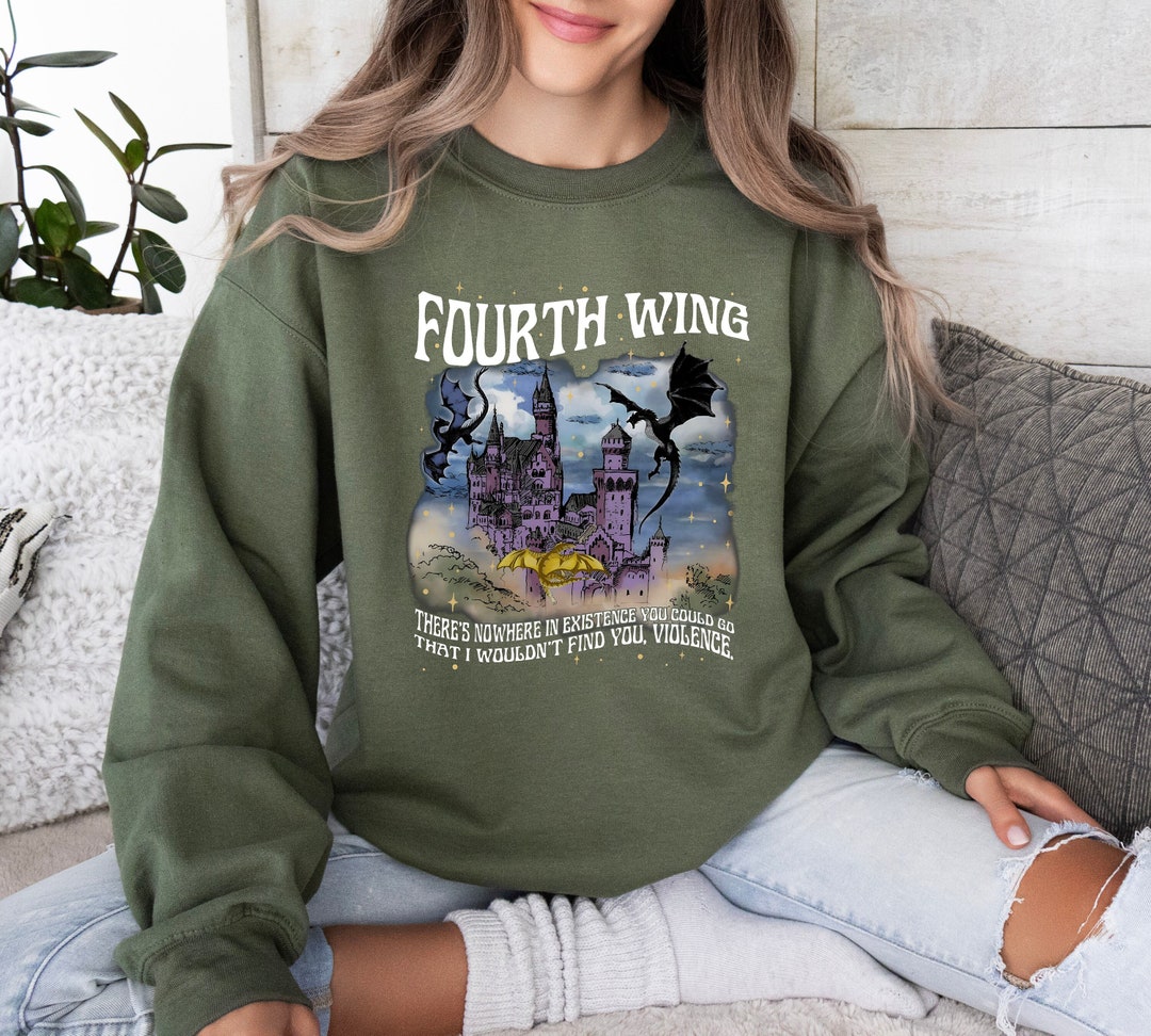 Fourth Wing Theres Nowhere in Existence You Could Go Sweater,book Lover ...