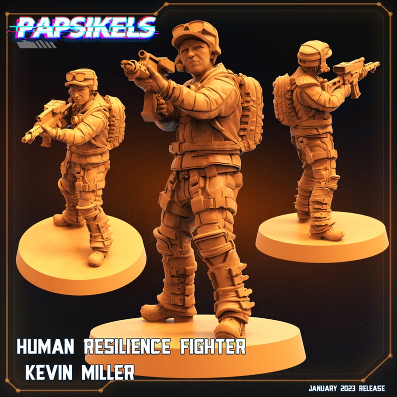 9 Model Pack - Human Resilience Fighters in 8K by Papsikels - Etsy
