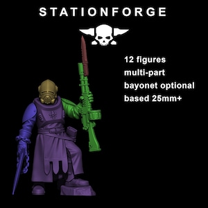 Royal Guard Templars - in 8k - 12 Model Squad Packs by Station Forge - Etsy