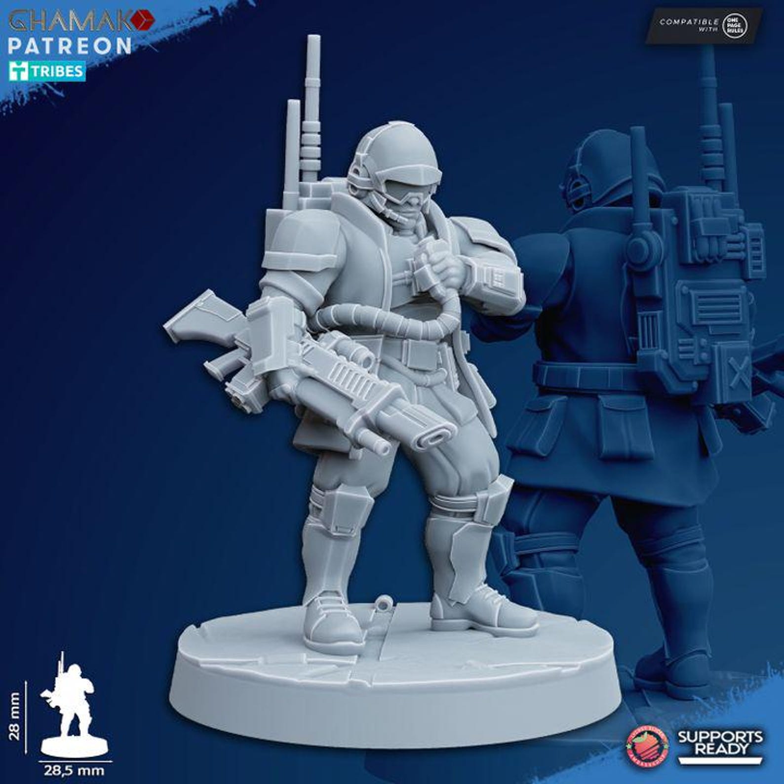 Freedom Guard Command Squad - Designed by Ghamak - Etsy