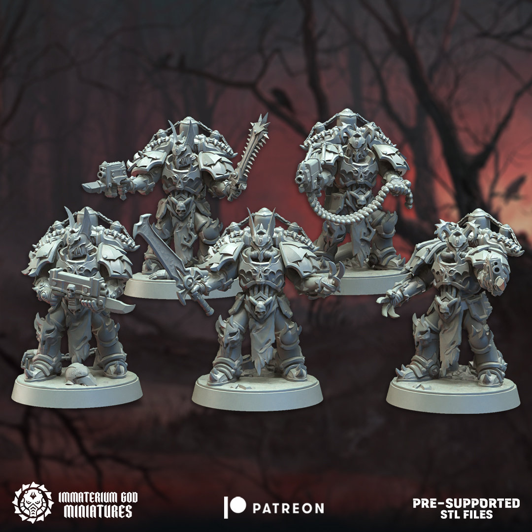 Warhammer 40k Chaos Space Marine Conversions