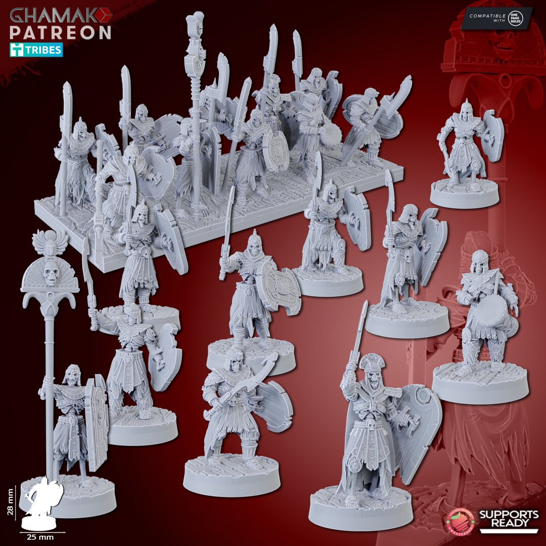 Pyramid Guards - in 8k - by Ghamak - Etsy