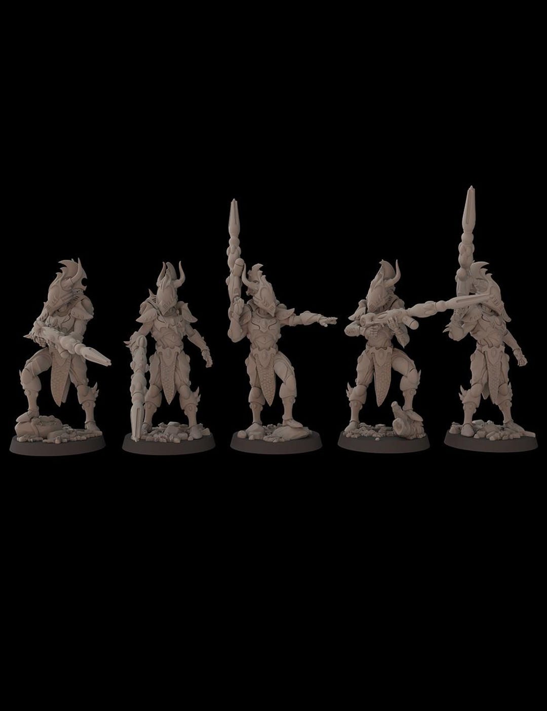 Primeval Fireborn - 5 Model Pack - by FCM - Etsy