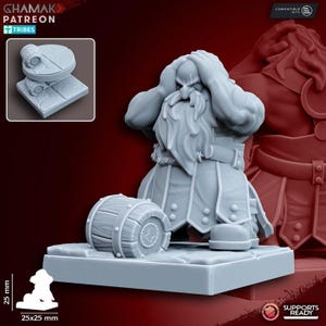 Dwarven Cannon - Round or Square Bases - Designed by Ghamak - Etsy