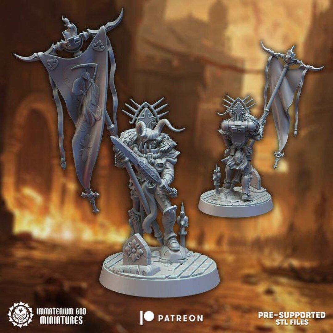 Death Herald Banner - 12k Resolution - by Immaterium God - Etsy
