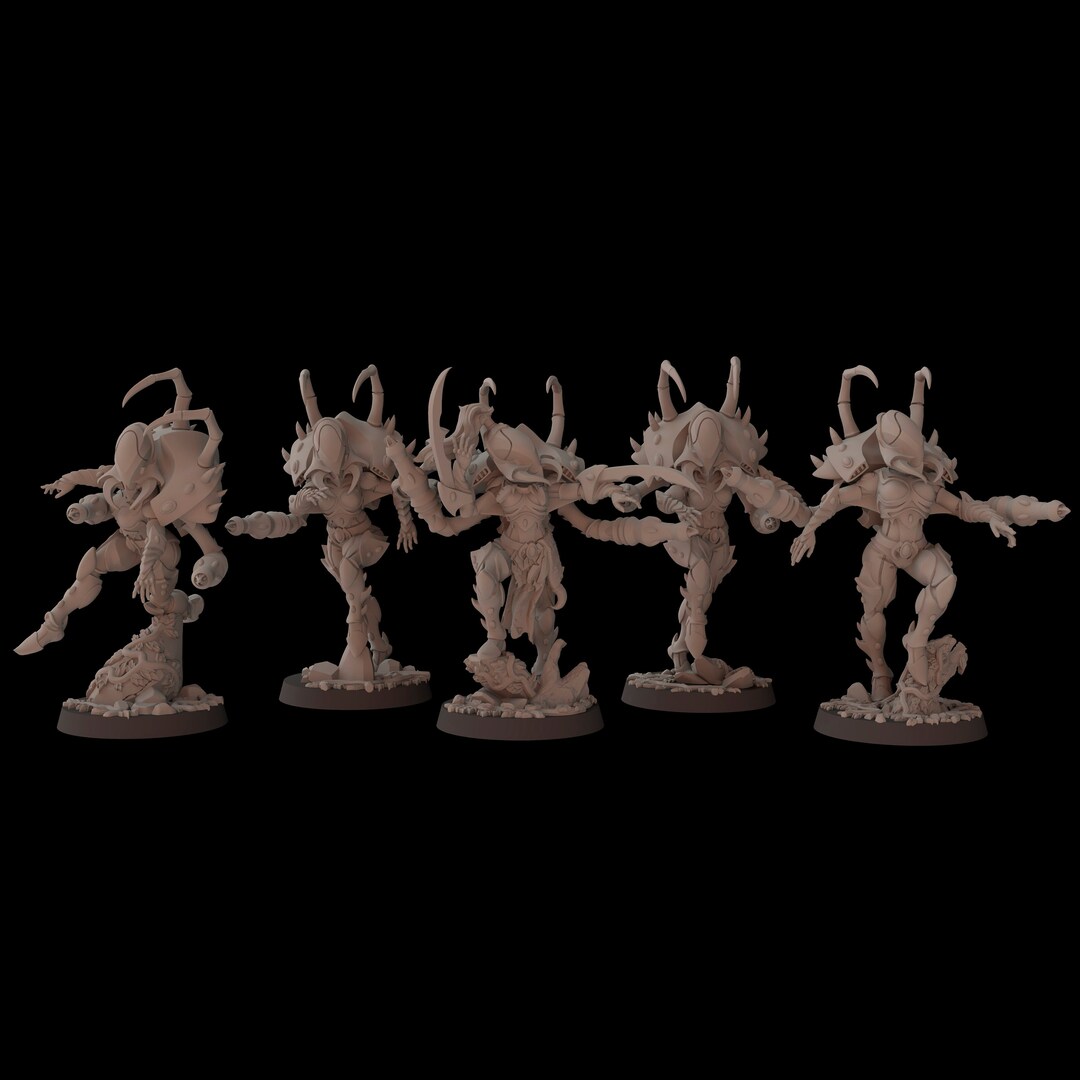 Primeval Climbers in 8K Squads of 5 Models by FCM - Etsy