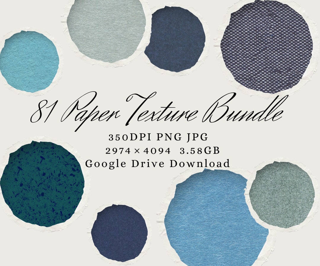 Digital Paper Variety Pack - Rough, Kraft Texture Digital Paper, Multi ...