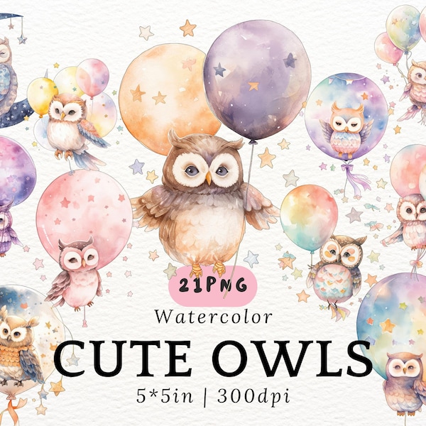 Owl Balloons - Etsy