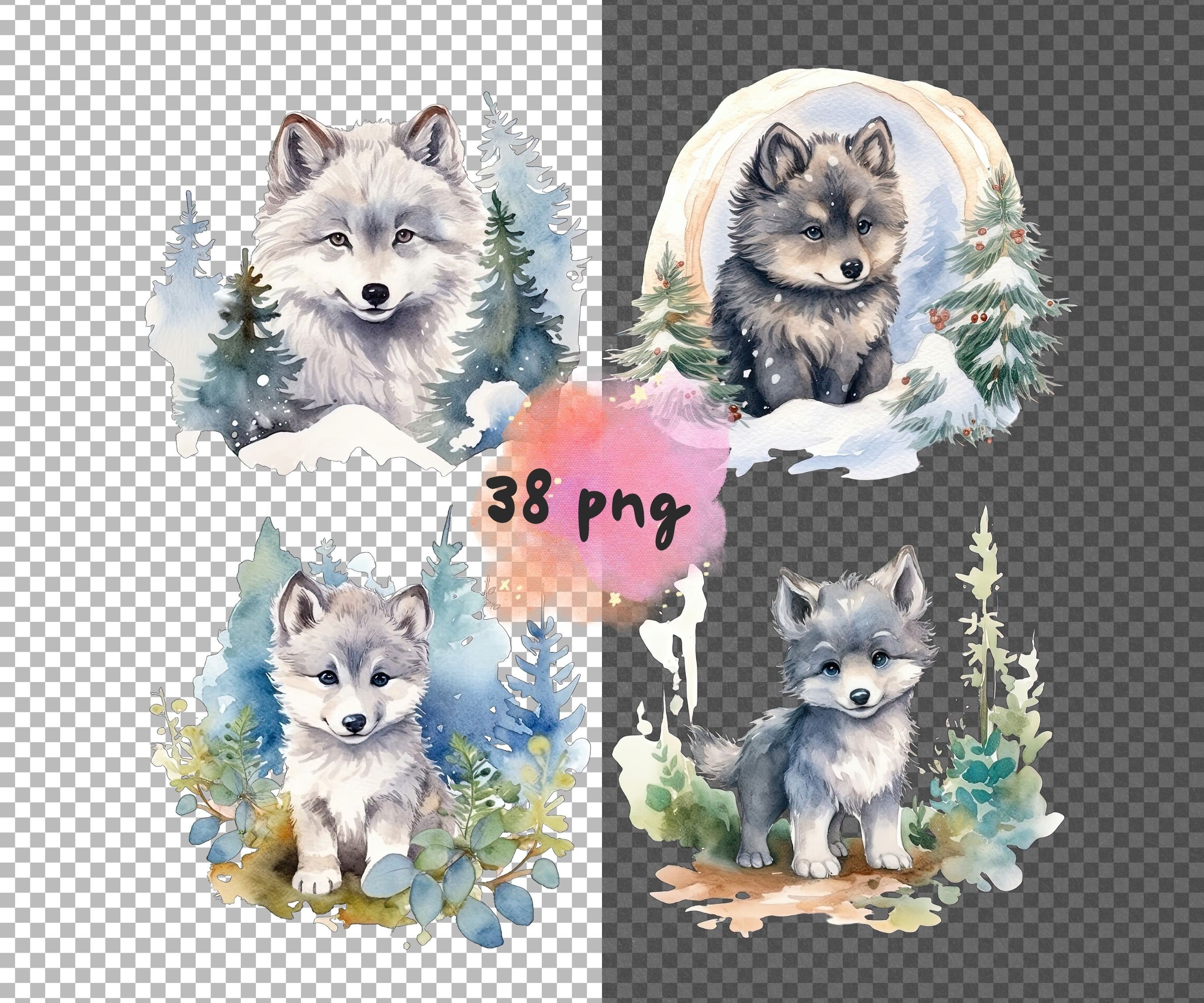Cute Baby Wolf Wallpaper