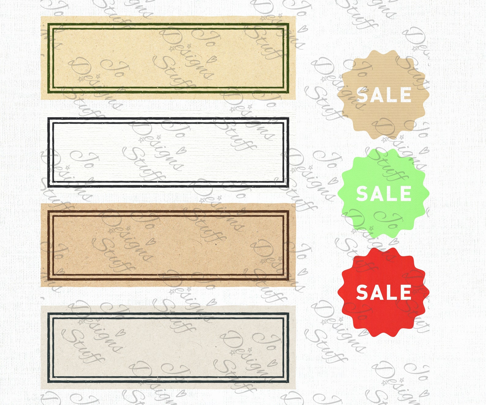 Vintage Labels, Printable High Resolution Paper Texture Vintage Labels ...