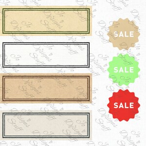 Vintage Labels, Printable High Resolution Paper Texture Vintage Labels ...