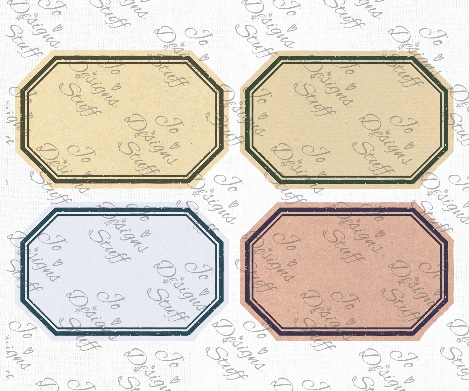 Vintage Labels, Printable High Resolution Paper Texture Vintage Labels ...