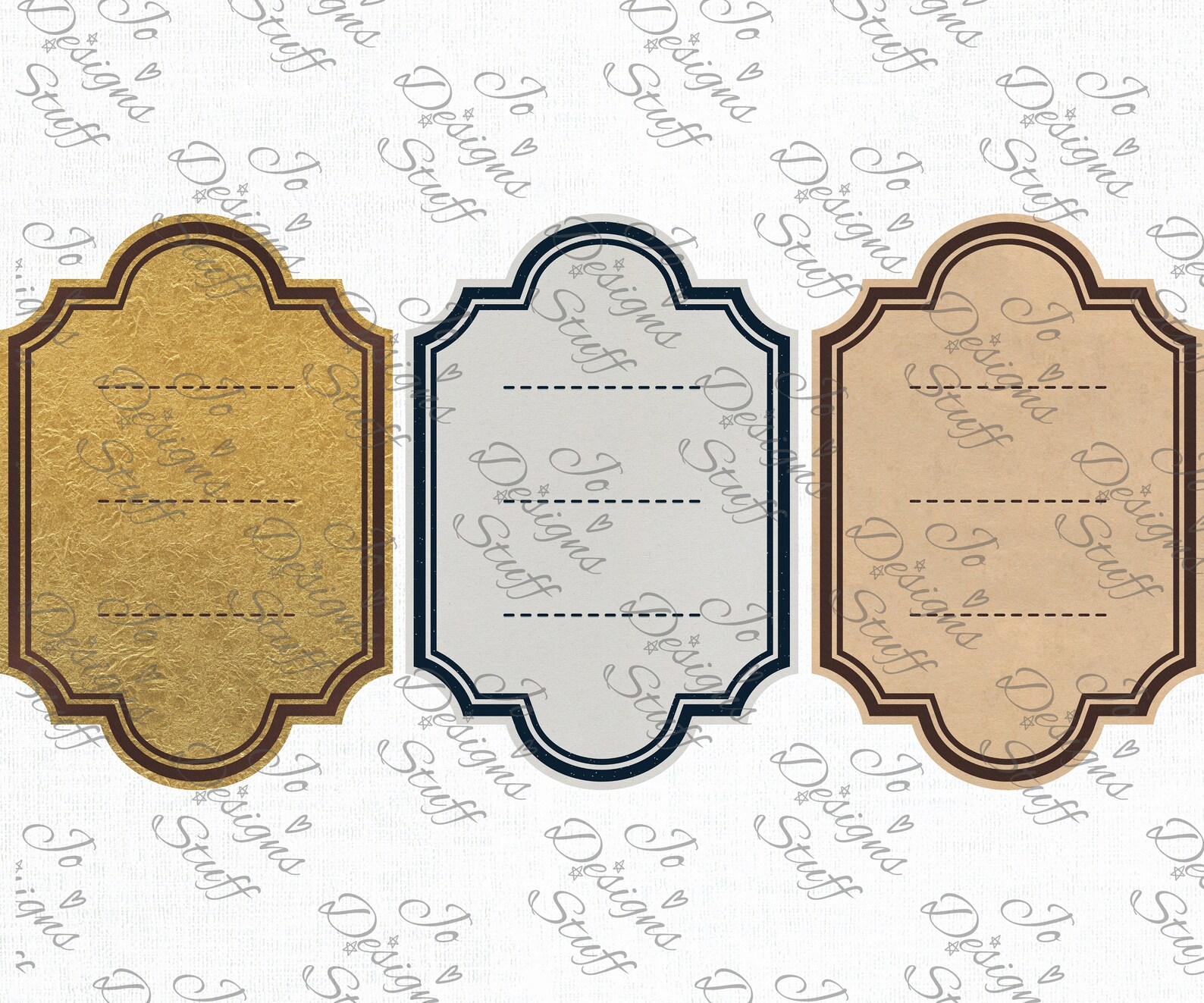 Vintage Labels, Printable High Resolution Paper Texture Vintage Labels ...