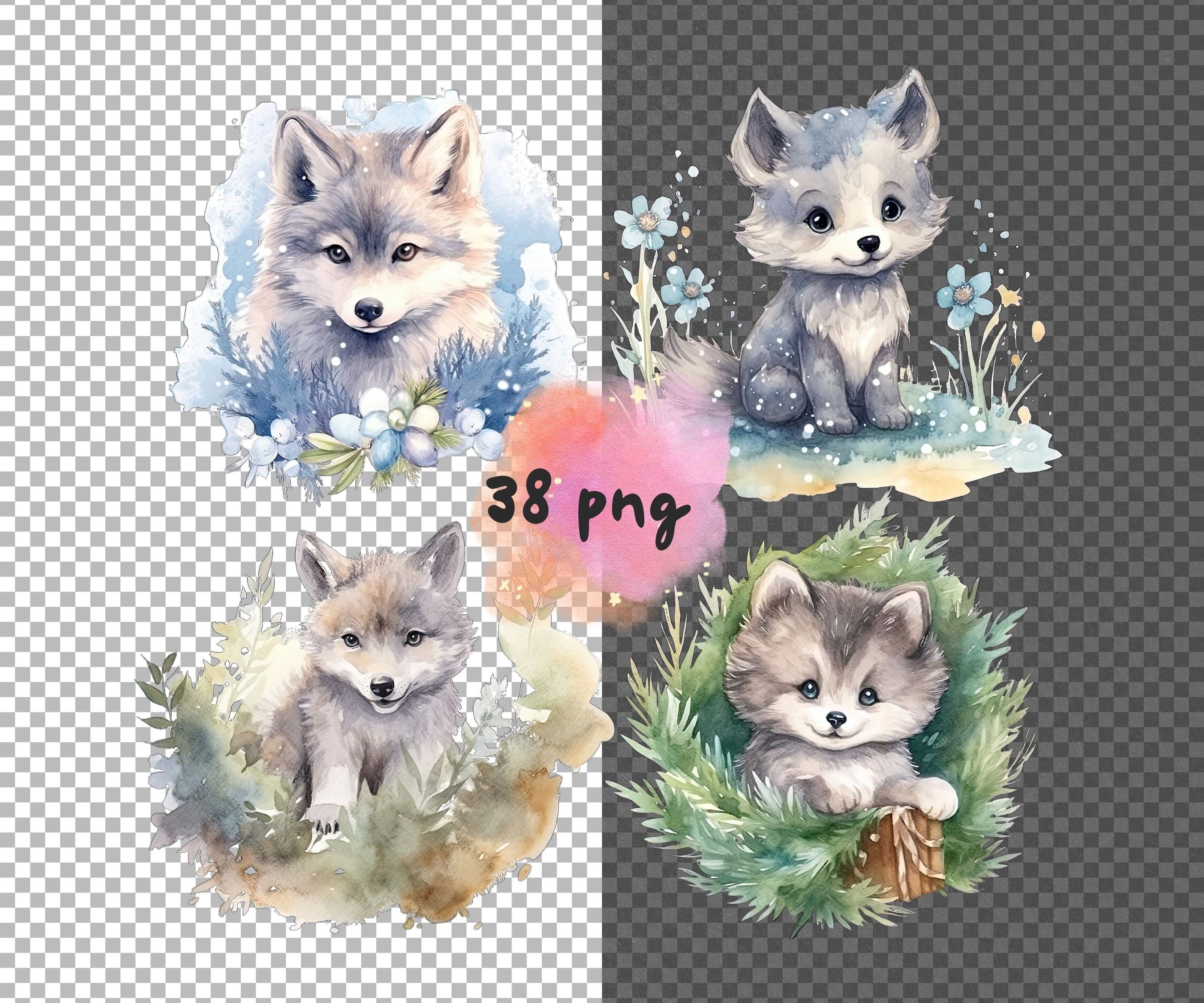 Cute Baby Wolf Wallpaper