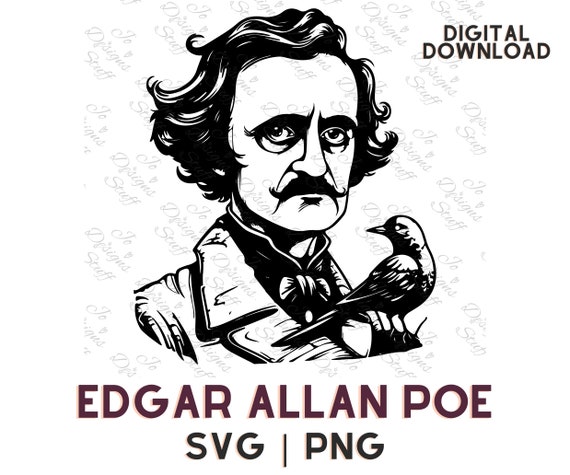 Raven Clipart Poe Edgar Allan Poe Raven Merch & Gifts For Sale