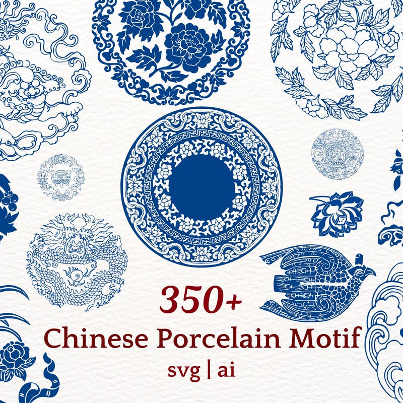 Oriental White Porcelain - Etsy