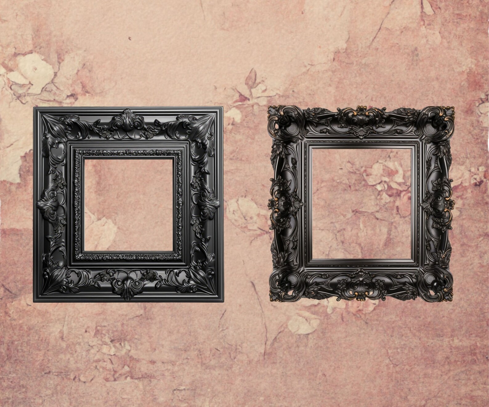 Antique Frames Clipart Printable Elegant Frames, Junk Journal ...