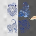 Chinese Tiger Clipart Traditional Tiger Pattern Png Vintage - Etsy