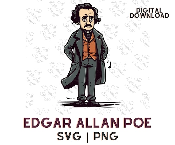 Edgar Allan Poe Clipart Edgar Allan Poe, Literature, Authors,
