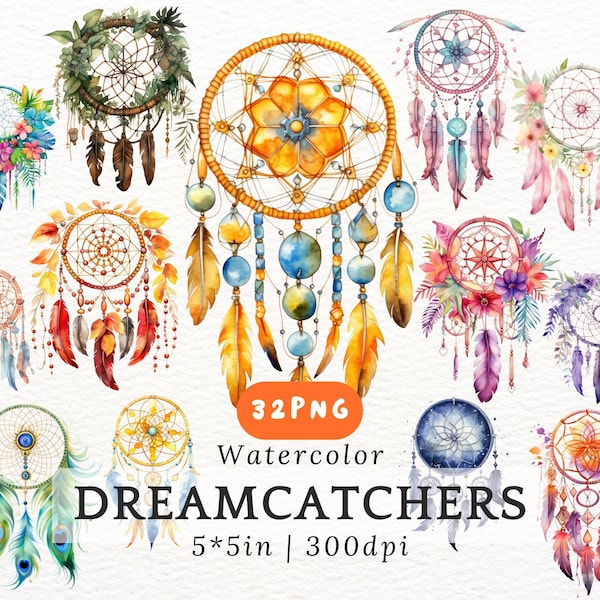 Dreamcatcher Clipart - Etsy