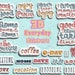 3D Inspirational Quotes Png Stickers for Digital Notebooks, 20 Colorful ...