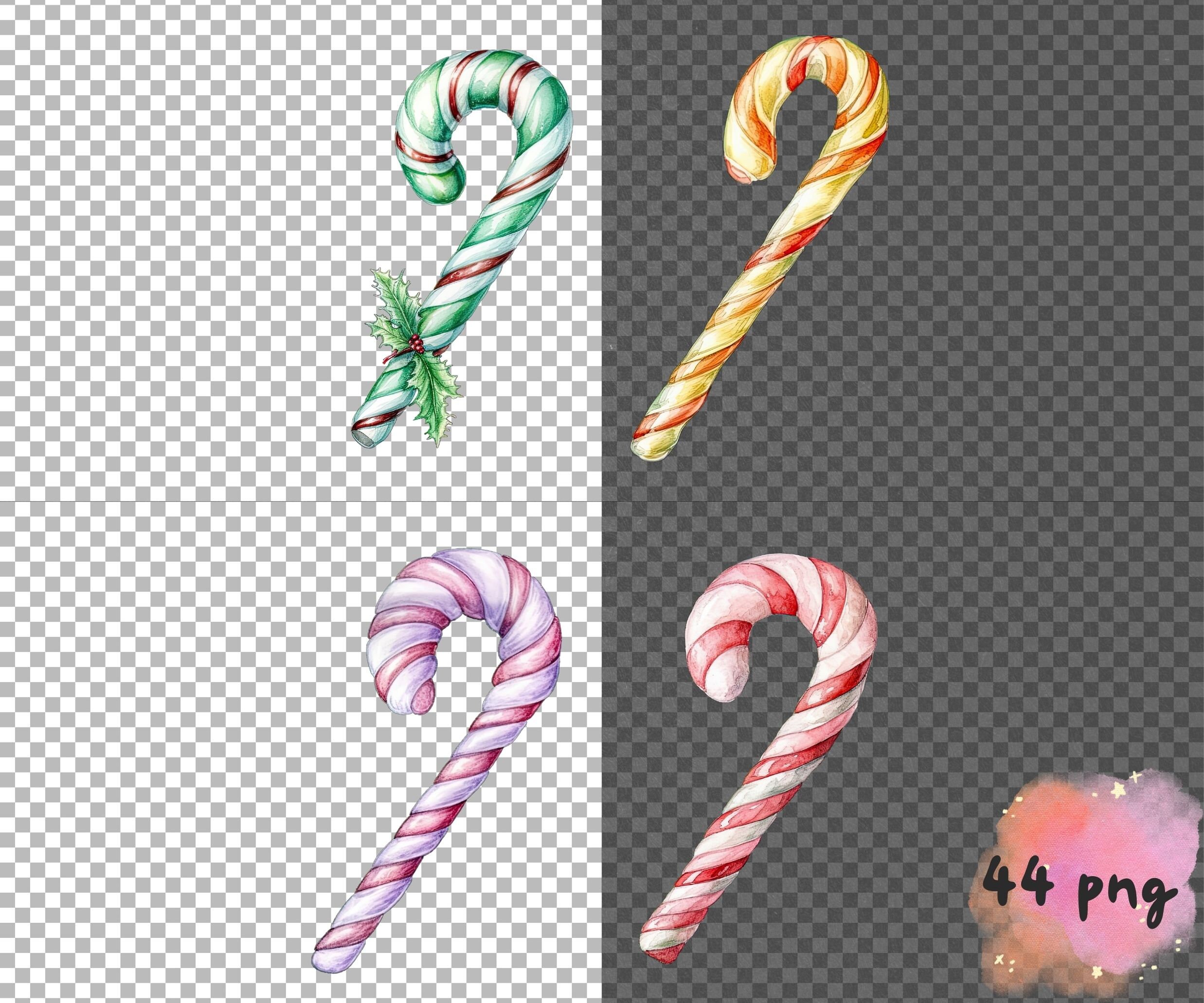 Candy Clipart Collection Watercolor Candy Variety Pack Gummy - Etsy