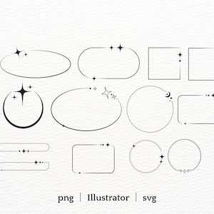 Star Sparkle Clipart Bundle 180 Designs SVG and PNG Transparent ...