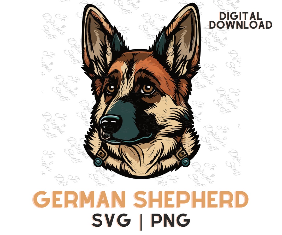 German Shepherd Svg, High Resolution German Shepherd Clipart, Cute Dog ...