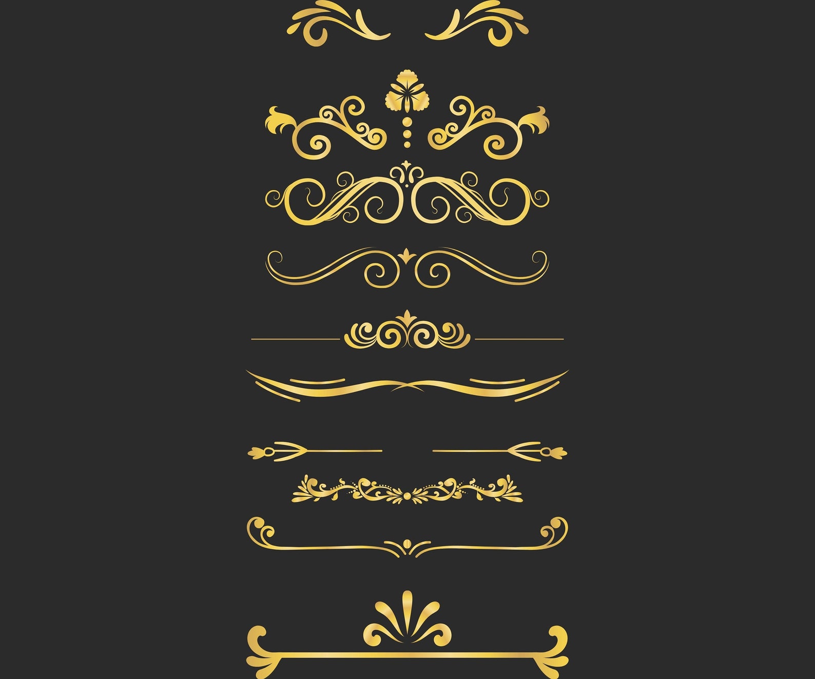 Frames SVG, Swirl Frames SVG, Frames Cut Files, Frames Silhouette ...