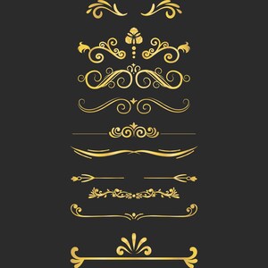 Frames SVG, Swirl Frames SVG, Frames Cut Files, Frames Silhouette ...