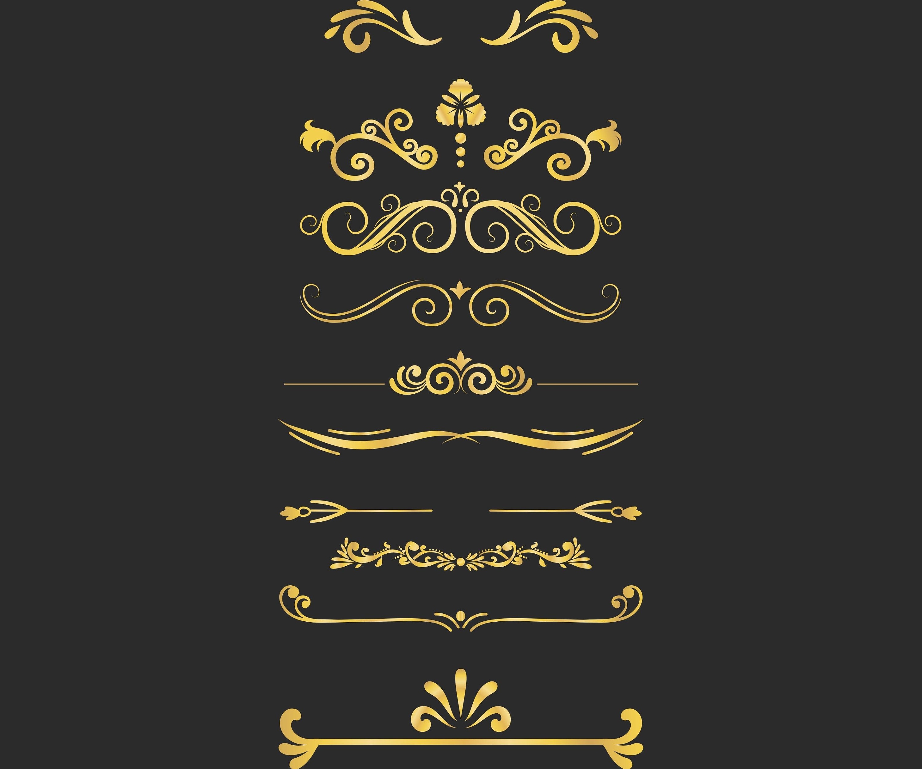 Frames SVG, Swirl Frames SVG, Frames Cut Files, Frames Silhouette ...