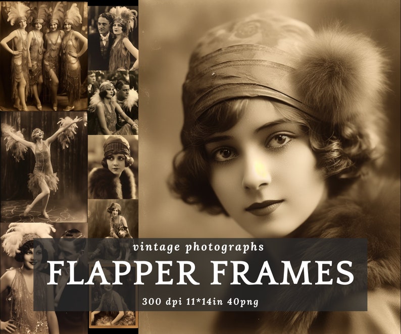 20's Old Photos Collection - Roaring 20's, Flapper Girls, Golden Age ...