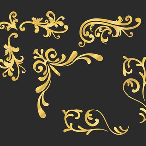 Frames SVG, Swirl Frames SVG, Frames Cut Files, Frames Silhouette ...