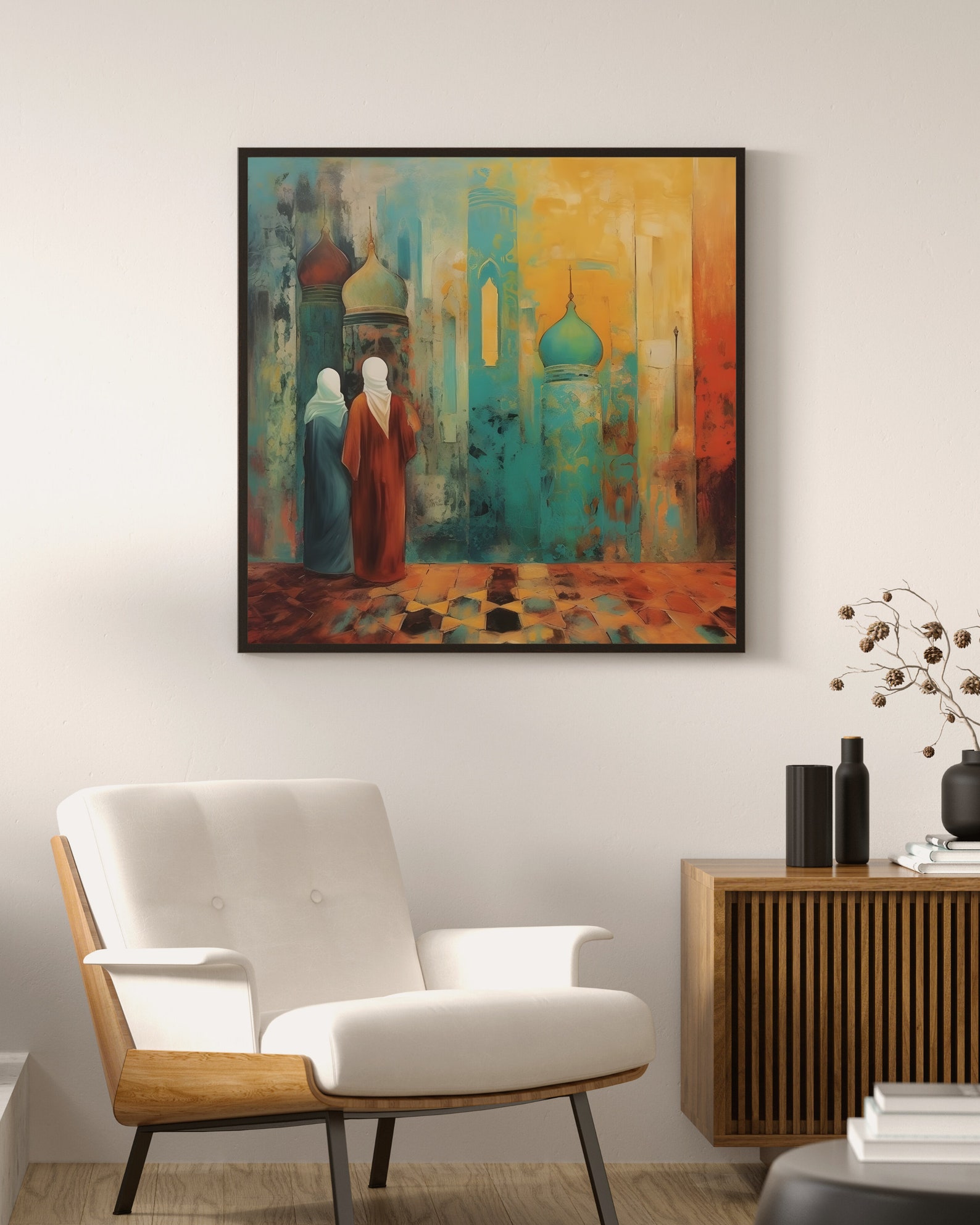 Islamic Wall Art, Islamic Art Painting, Turkish Islamic Art, Islamic ...