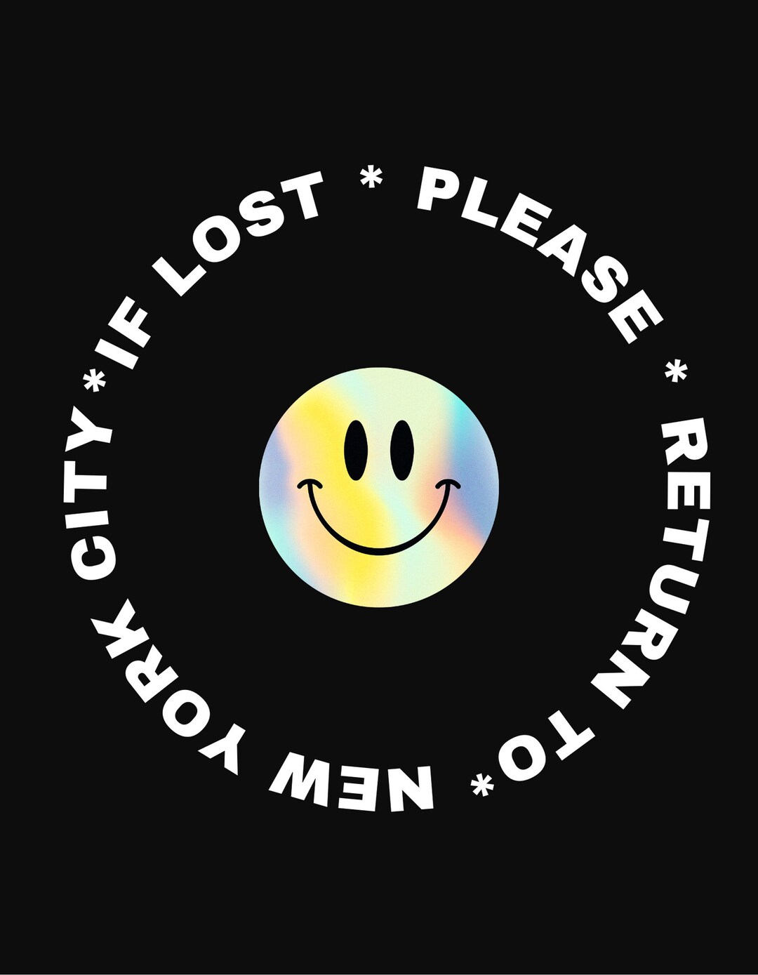 If Lost, Please Return to NYC - Etsy