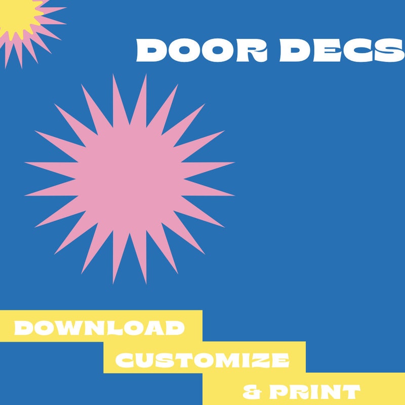 Resident Assistant Door Decs - Etsy
