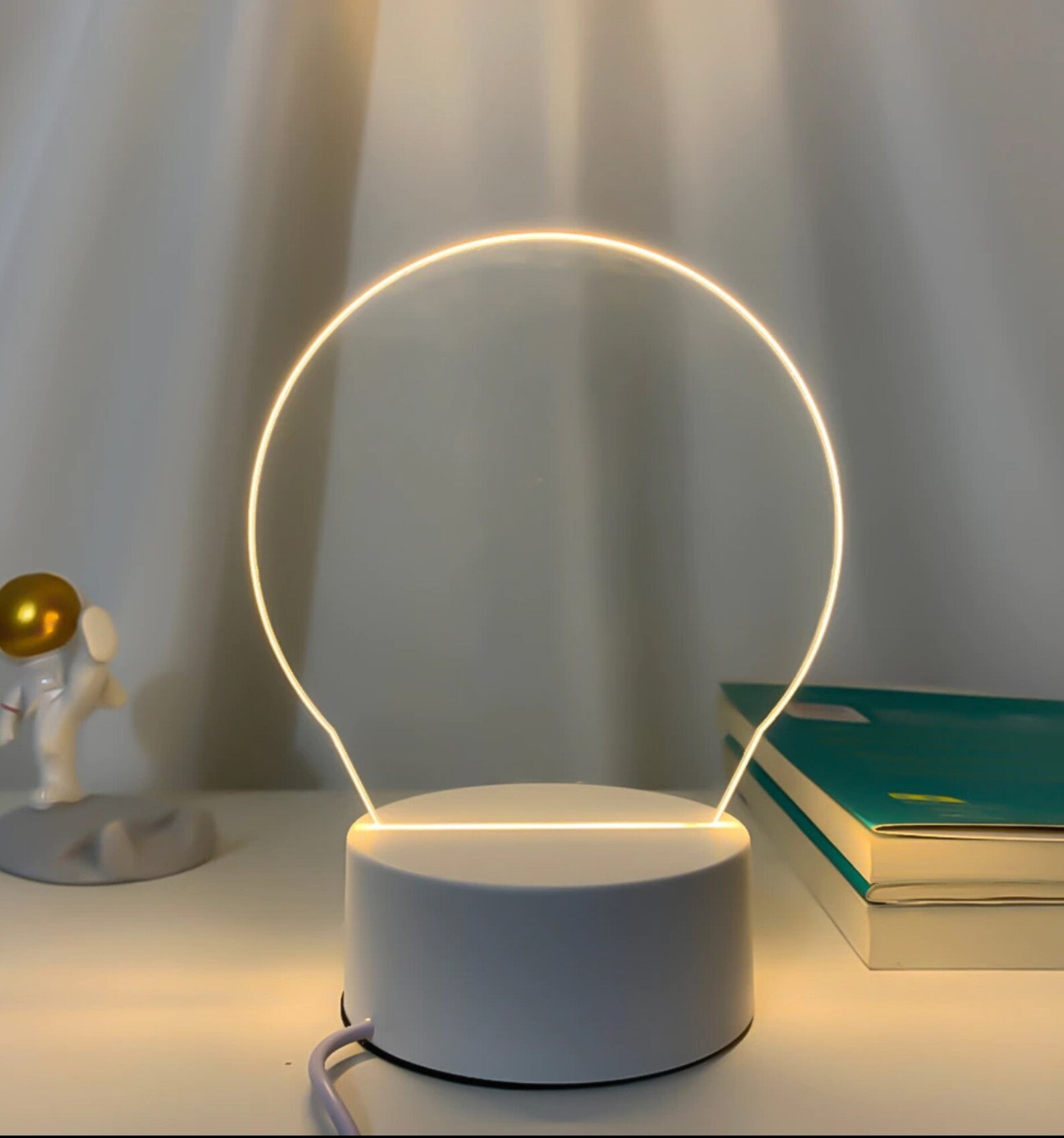 Multifunctional Acrylic Transparent Note Board Light-emitting Message ...