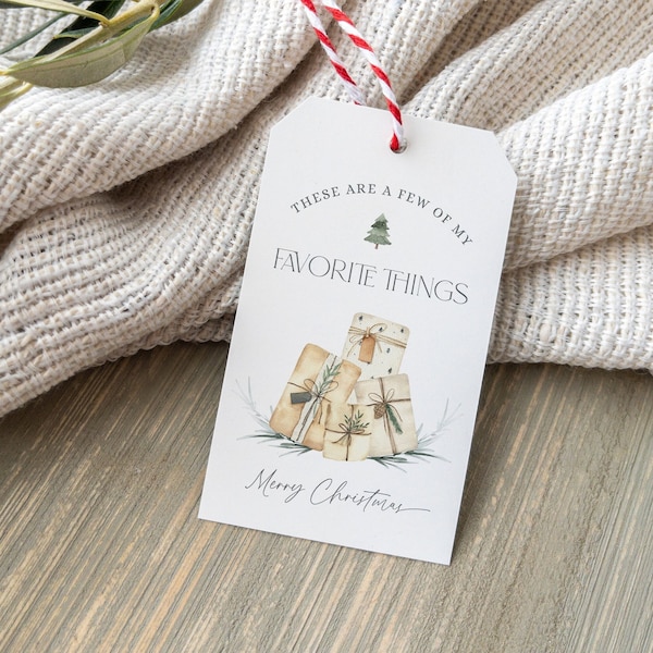 A Few of My Favorite Things Printable - Etsy