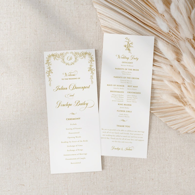 Wedding Programs - Etsy
