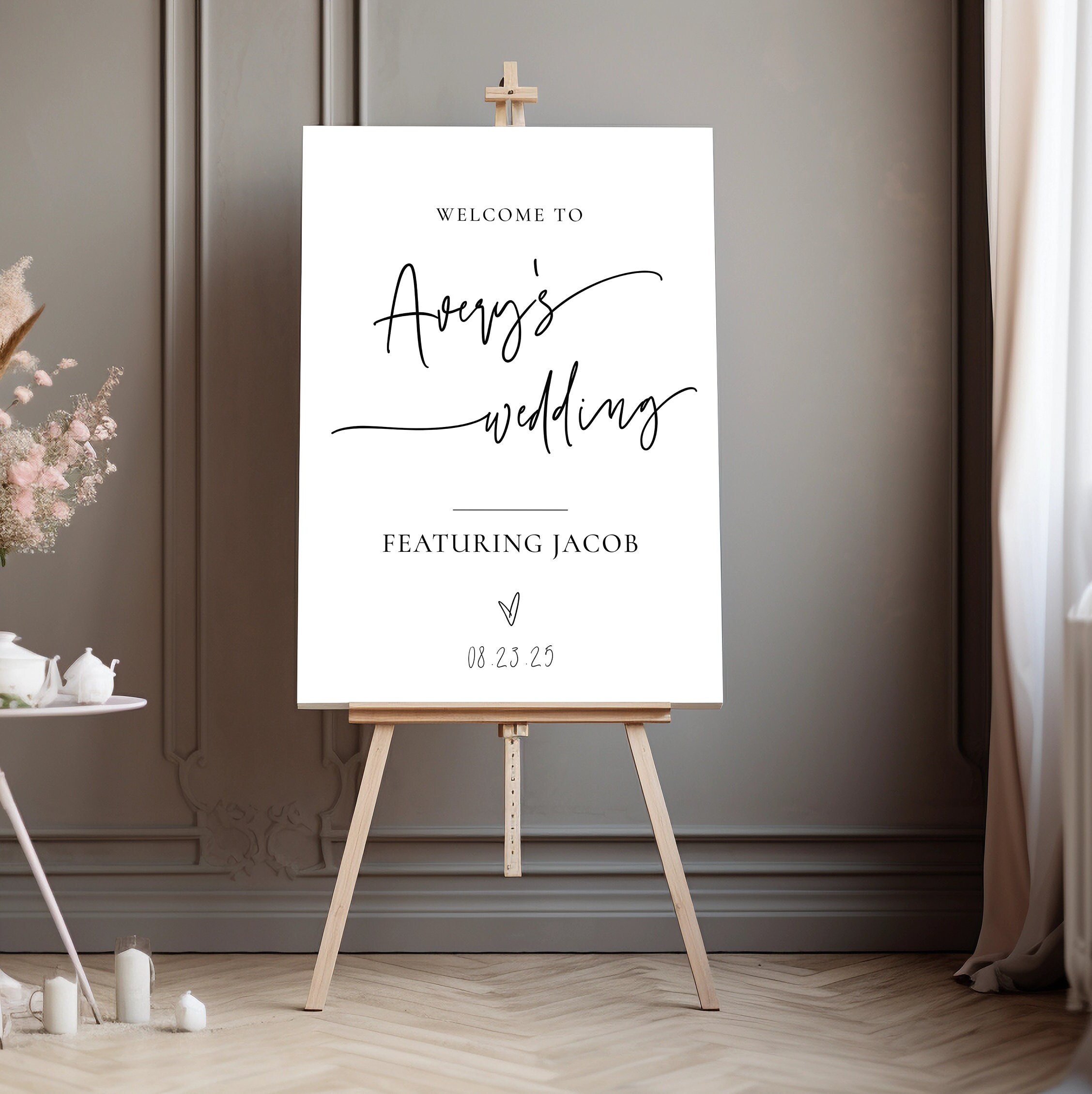 Wedding Welcome Sign Printable Funny, Bride's Wedding Welcome Sign ...