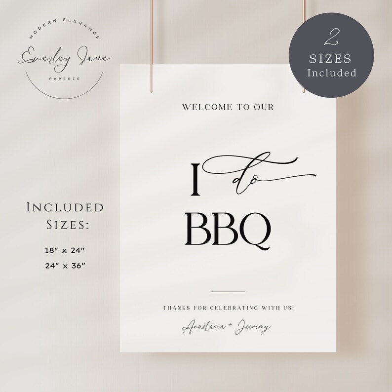 I Do BBQ Sign, I Do BBQ Decorations, Bbq Yard Sign, BBQ Engagement ...