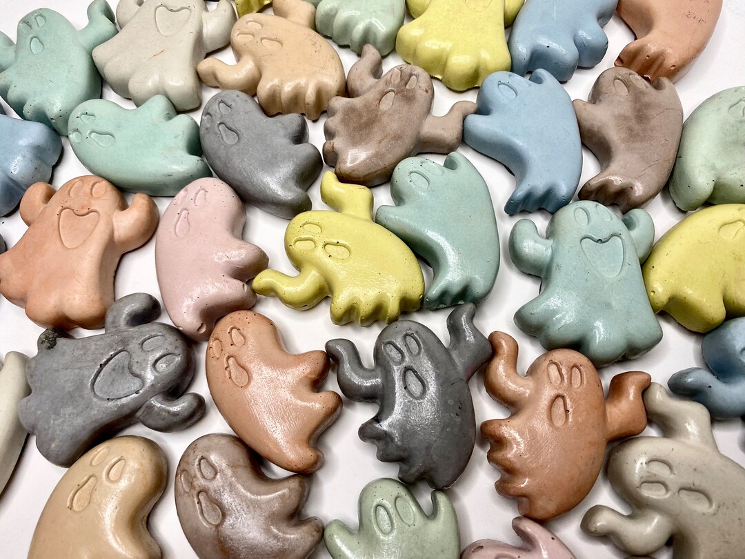 Mini Cement Ghost Magnets Ghost Decor Halloween Accessories Fall Decor ...