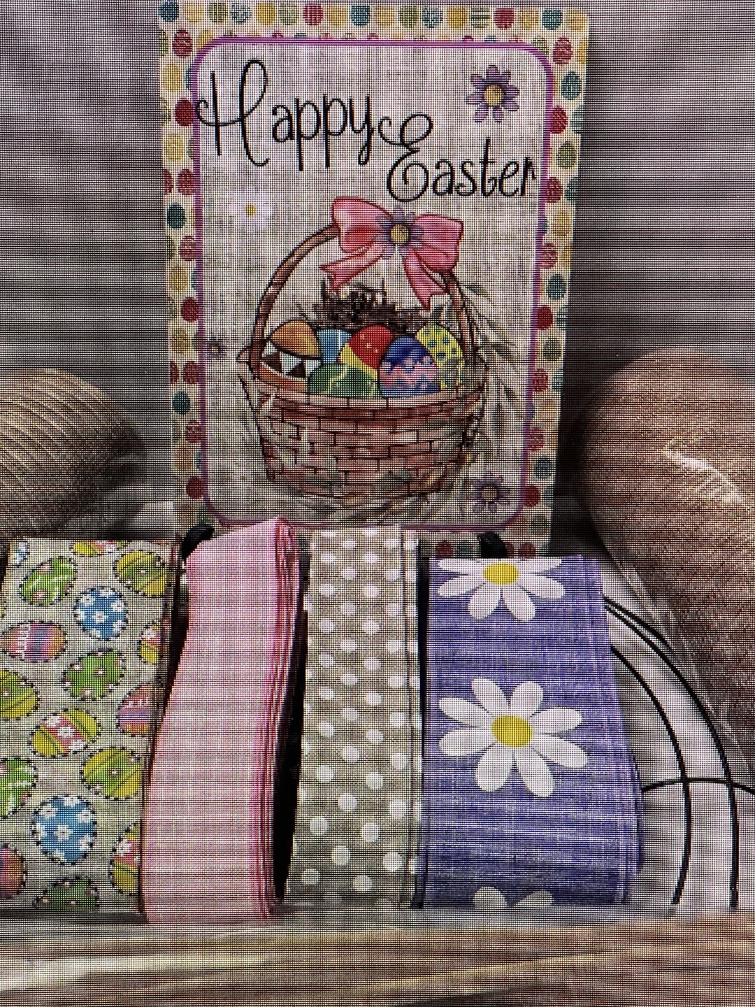 Wreath Kit, Easter Wreath Kit, Happy Easter Wreath Kit, DIY Wreath Kit ...