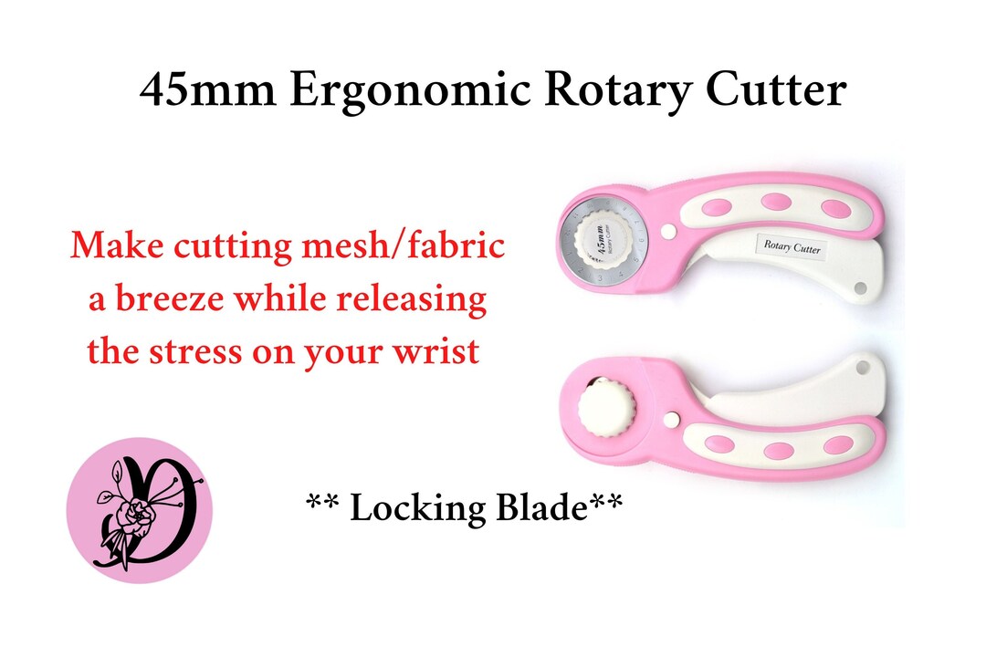 Rotary Cutter, Ergonomic Rotary Cutter, Mesh Cutter, Fabric Cutter ...