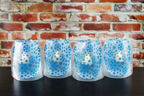 Christmas Luminary Lanterns Set of 4 Free Shipping - Etsy